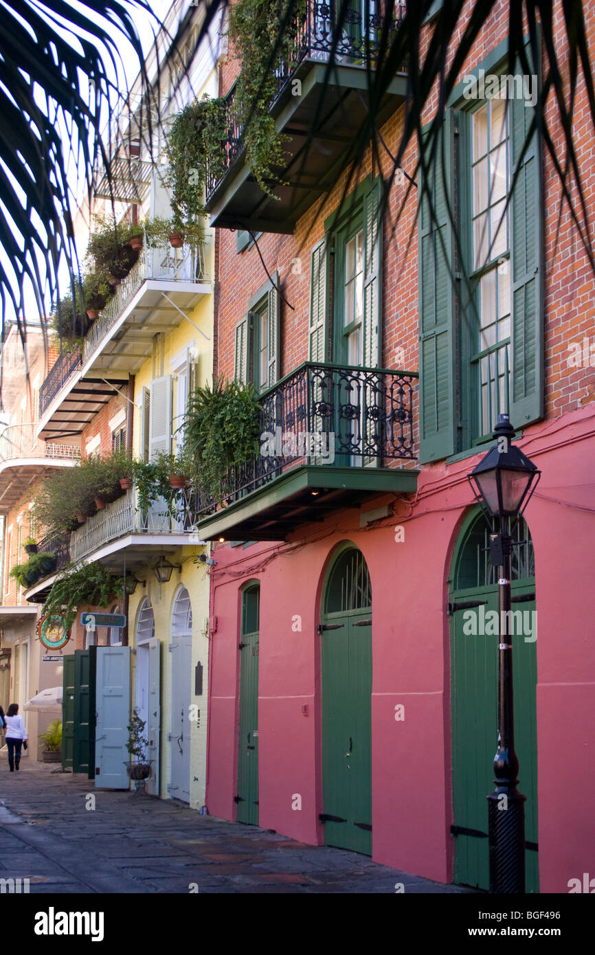 Pirate's Alley in the New Orleans French Quarter Stock Photo - Alamy