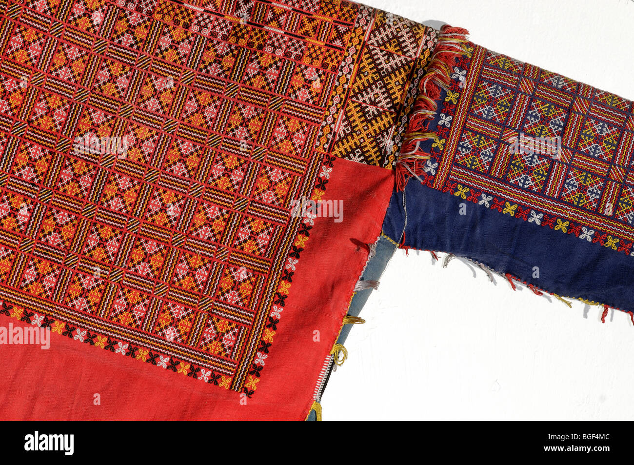 Mandaya woven jacket, Mindanao, Philippines Stock Photo - Alamy