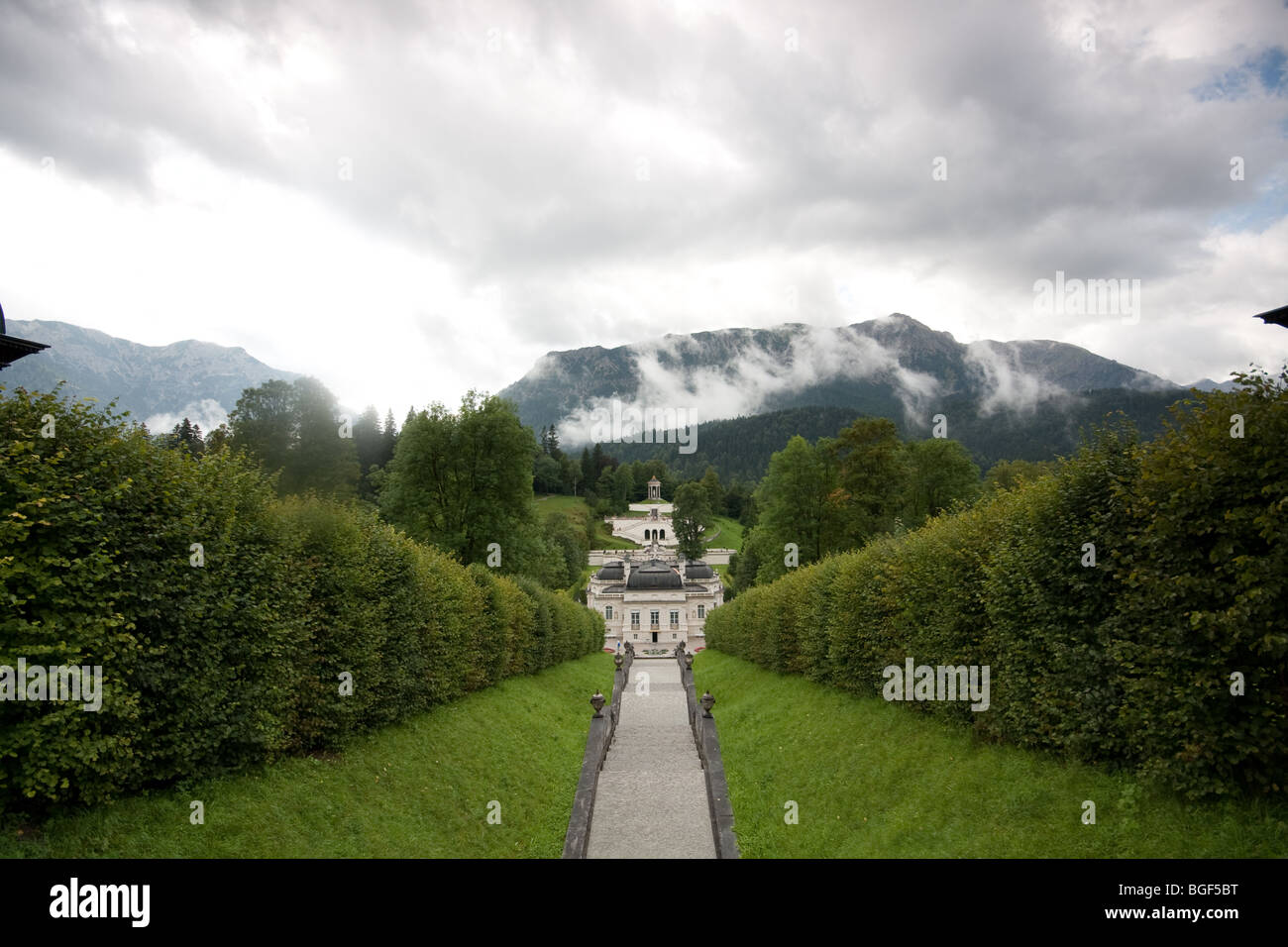 Linderhof Palace (German: Schloss Linderhof) is in Germany, in ...