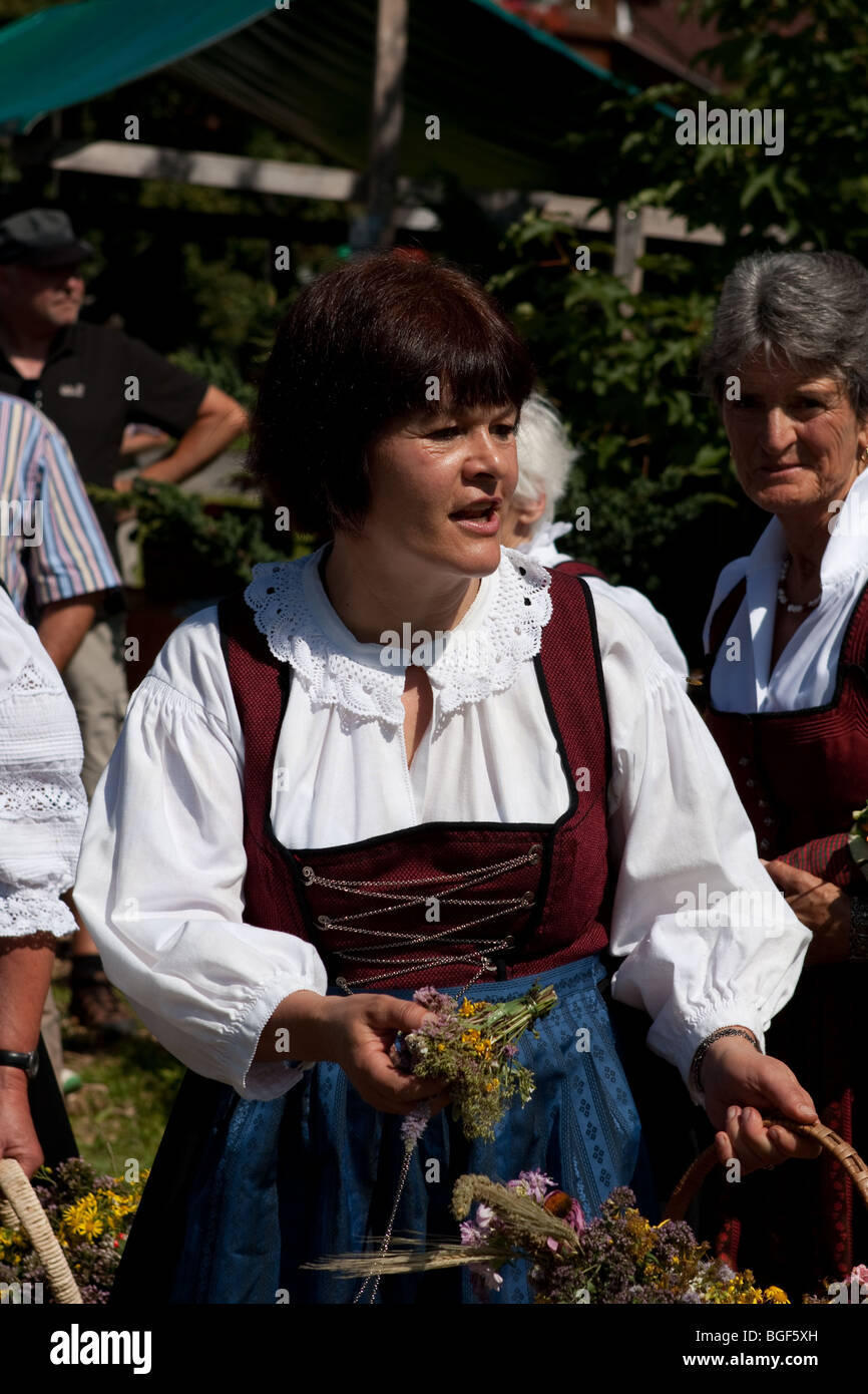 German Traditional Dress Woman High Resolution Stock Photography and ...