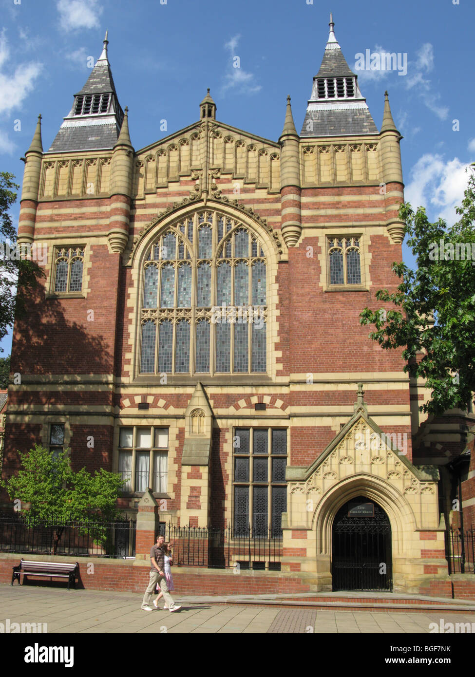 Great Hall of Leeds University Yorkshire UK Stock Photo - Alamy