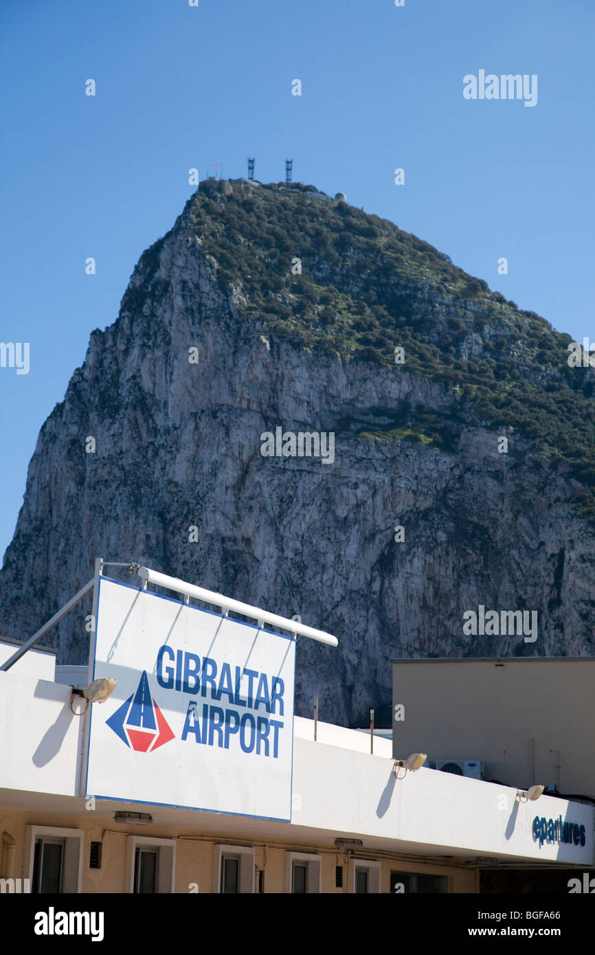 The Airport, Gibraltar Stock Photo - Alamy