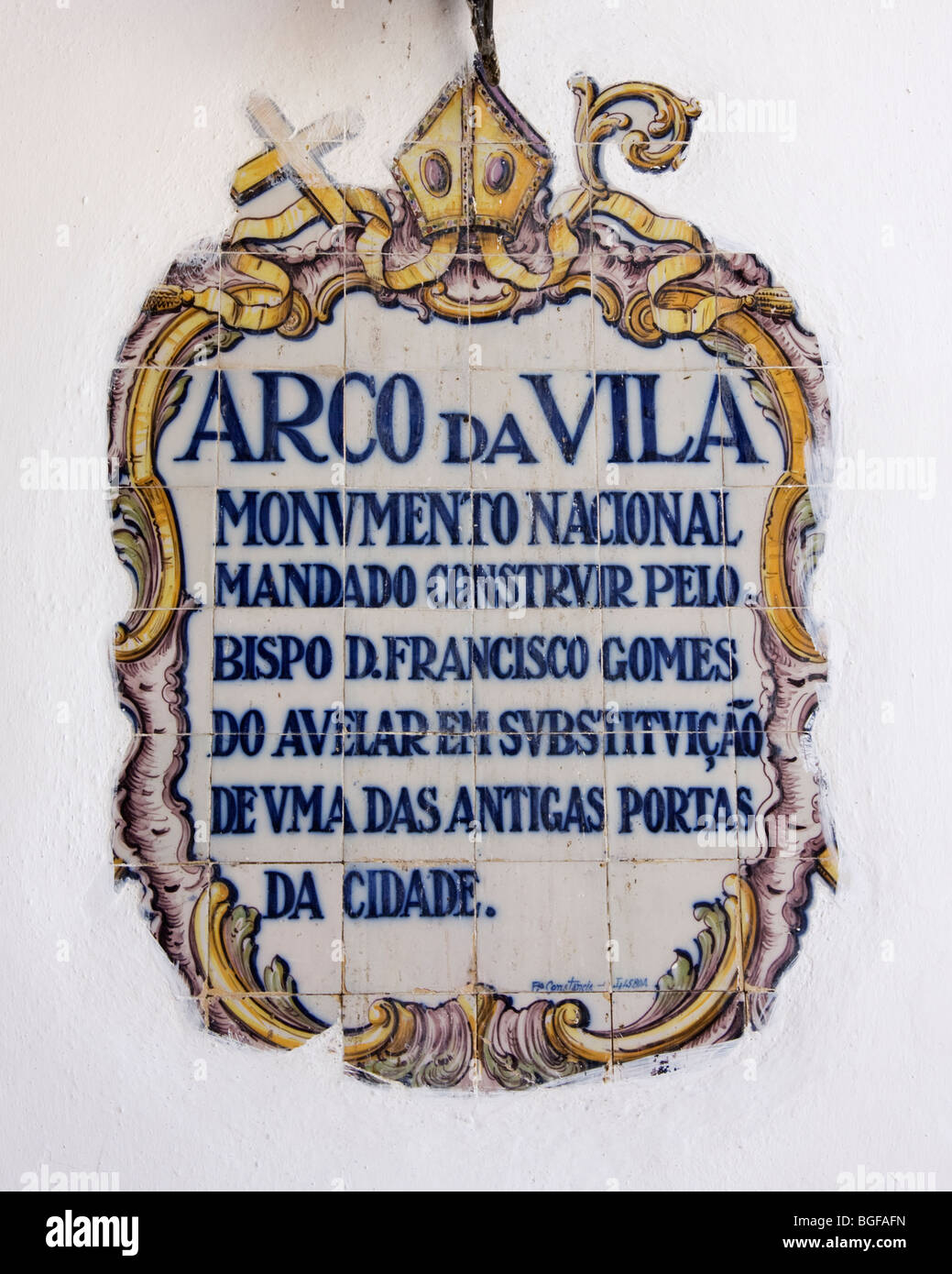 Azulejo tile sign hi-res stock photography and images - Alamy