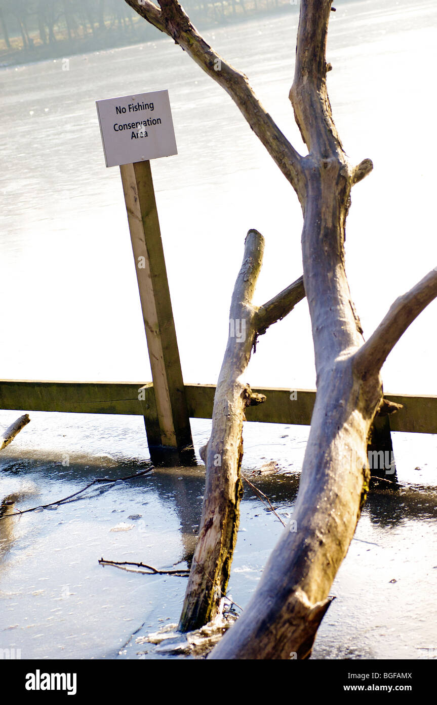 Lake conservation area Stock Photo - Alamy