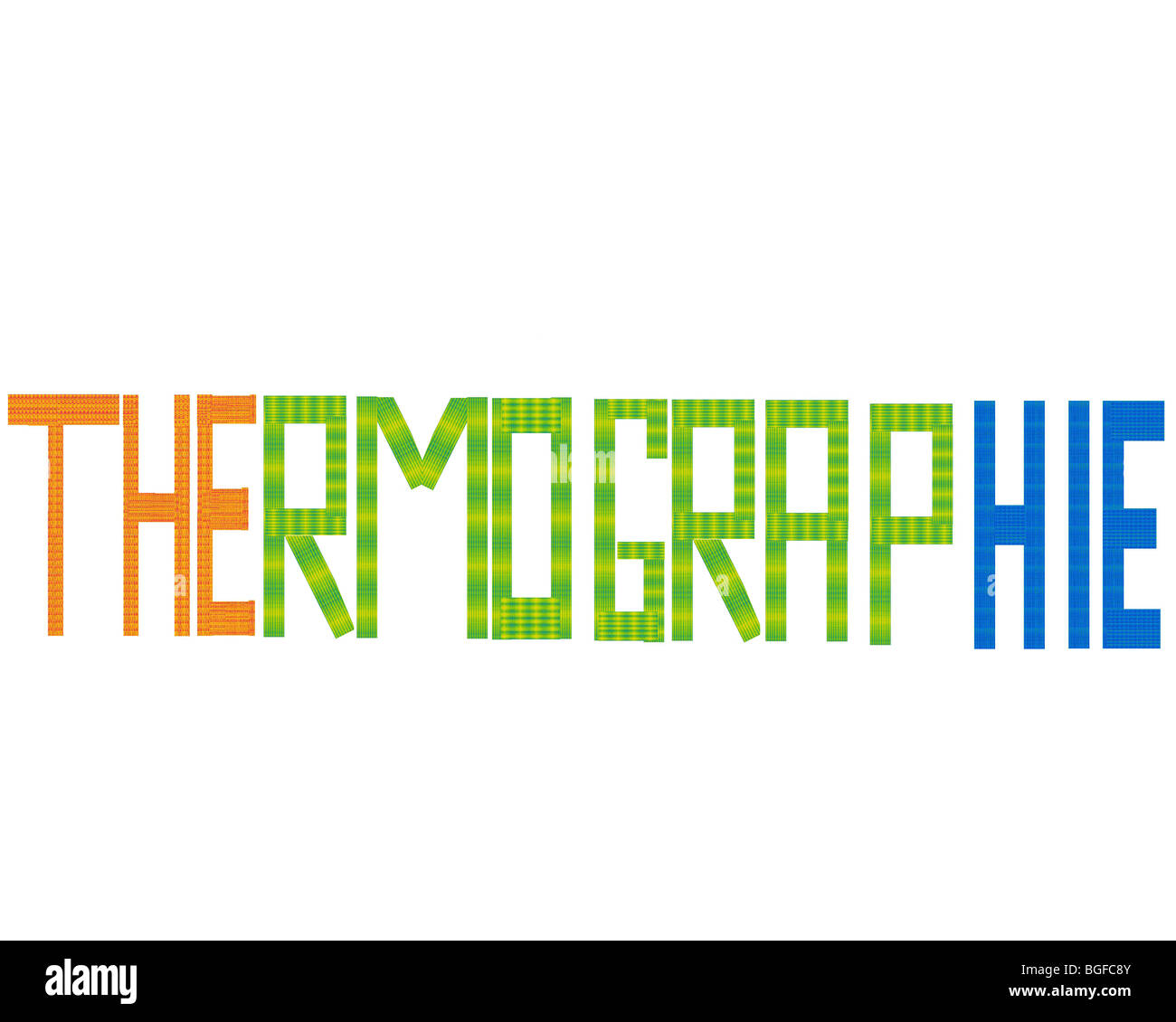 Thermography background Cut Out Stock Images & Pictures - Alamy