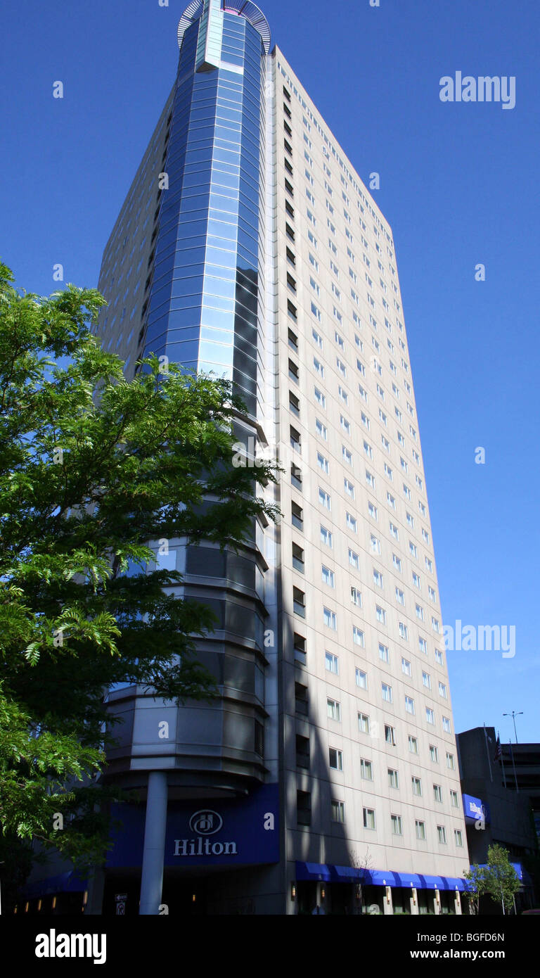 Hilton Boston Back Bay Stock Photo - Alamy