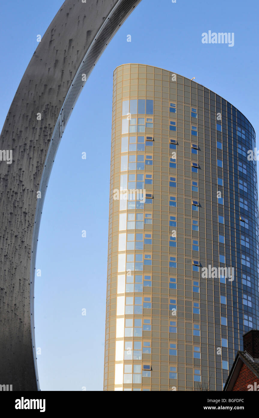 The Stratford Eye Apartment Block, as seen from Stratford's Cultural ...
