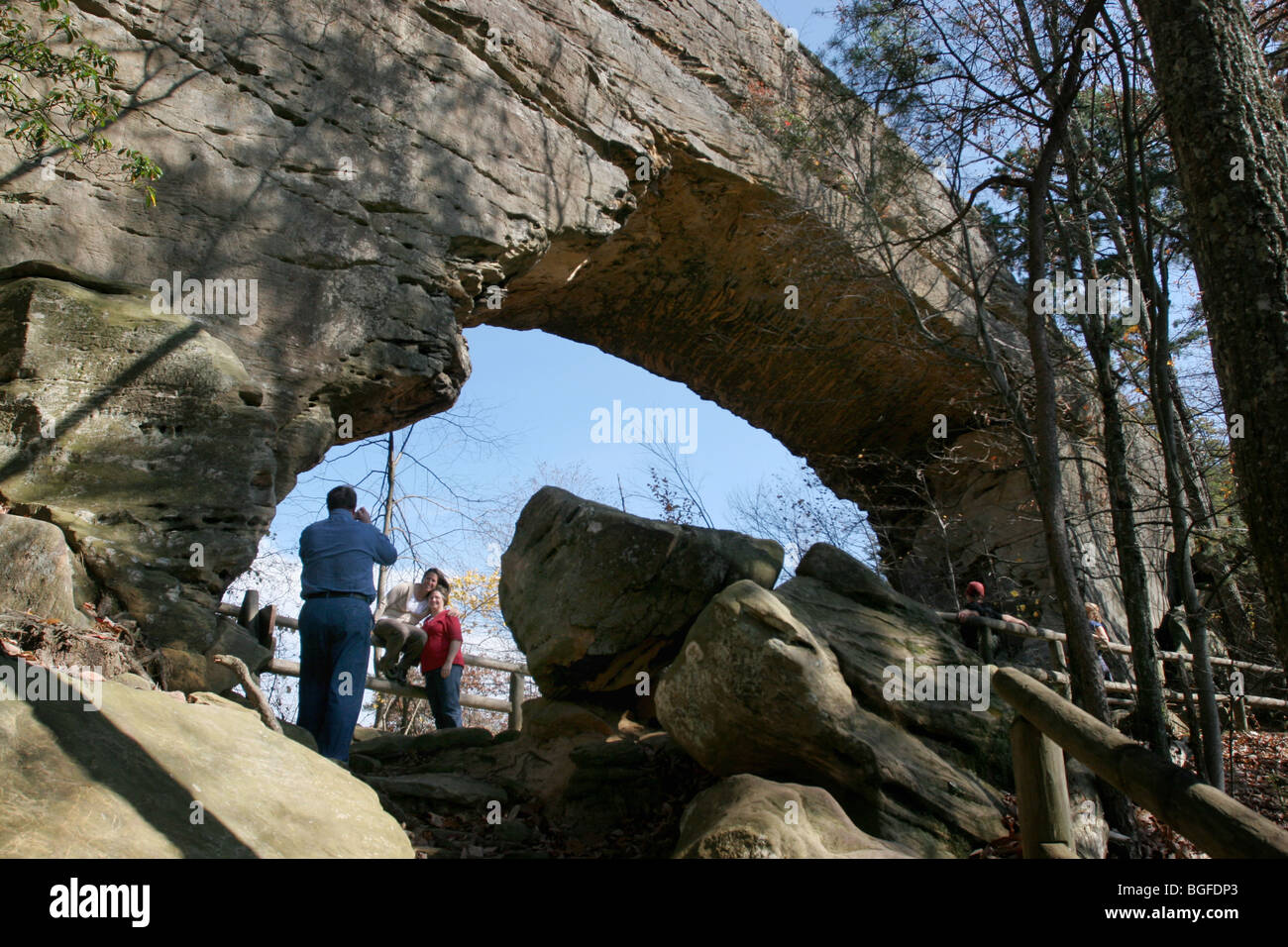 Natural bridge state park hi-res stock photography and images - Alamy