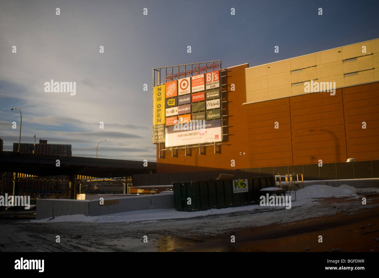 The new Gateway Center in the borough of the Bronx in New York Stock ...