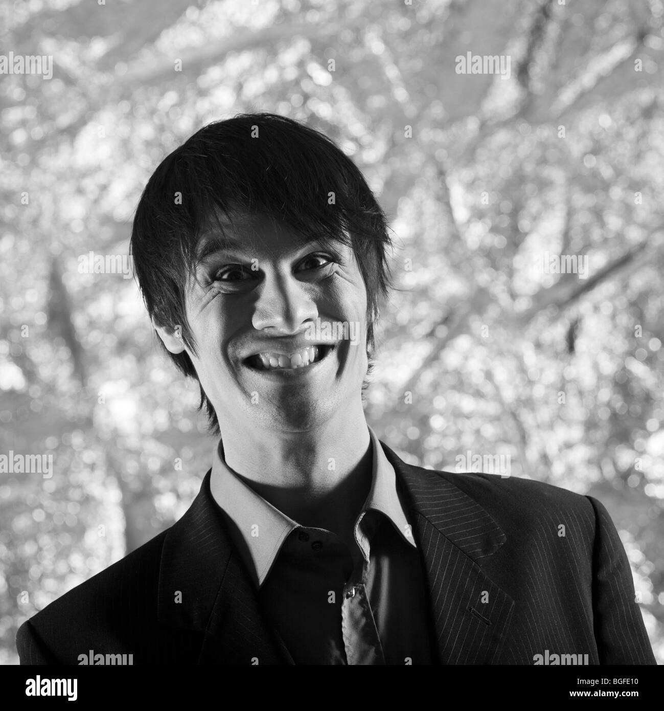 Confused man face Black and White Stock Photos & Images - Alamy