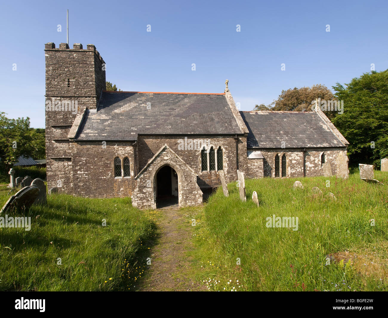 A parish church - church of england Stock Photo - Alamy