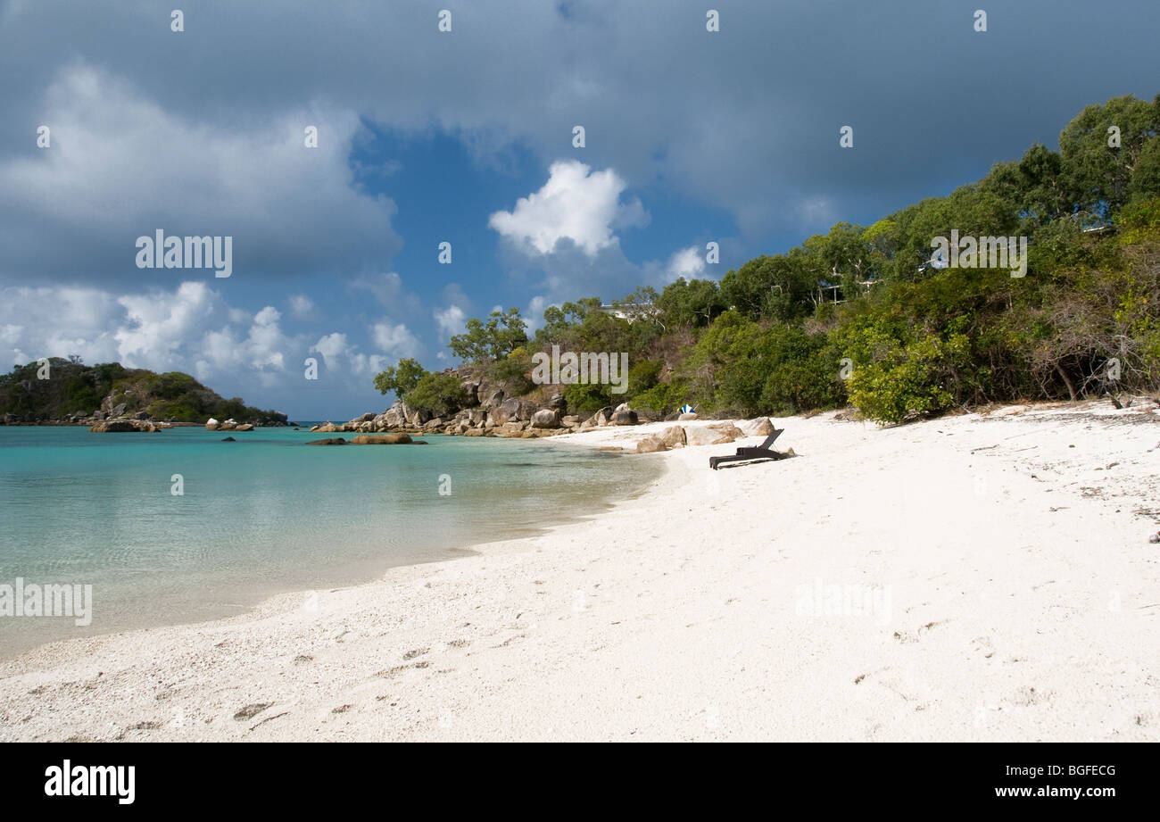 Sunset Beach Lizard Island Great Barrier Reef North Queensland ...