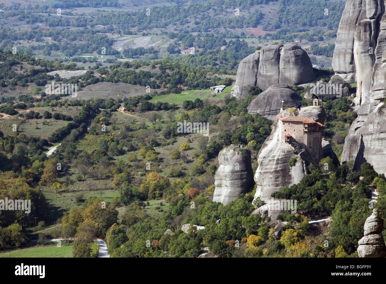 Rock towers of meteora hi-res stock photography and images - Alamy