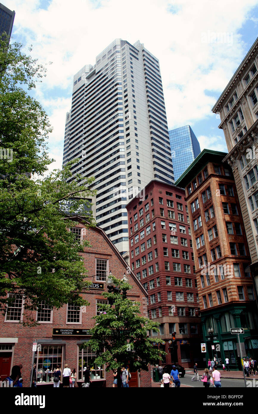 downtown Boston Massachusetts USA Stock Photo - Alamy