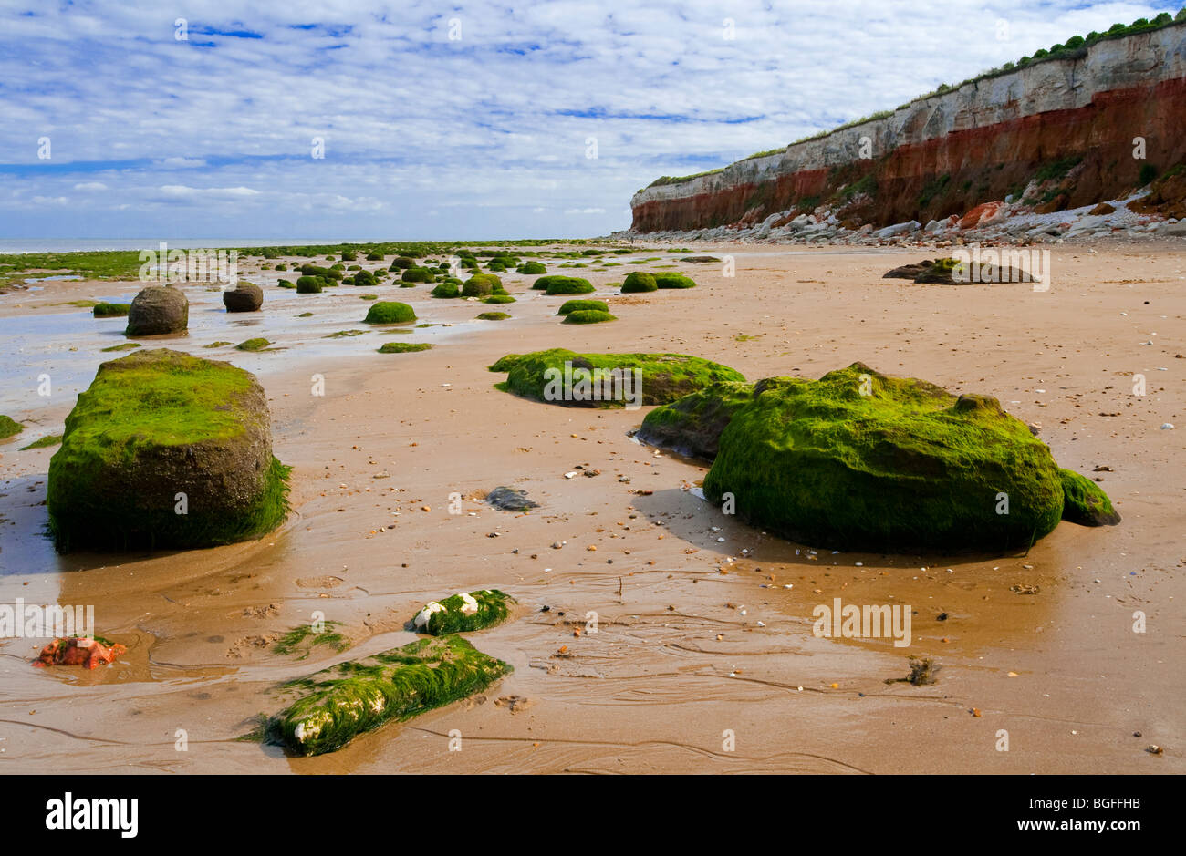Hunstanton rocks norfolk tourism hi-res stock photography and images ...