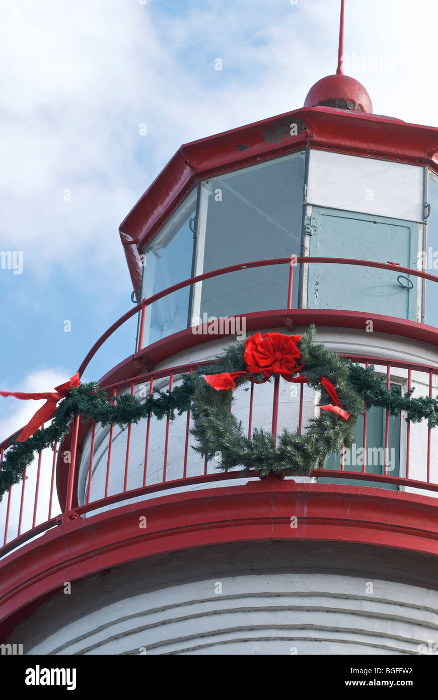 Marblehead Lighthouse on Lake Erie in Ottawa County Stock Photo - Alamy