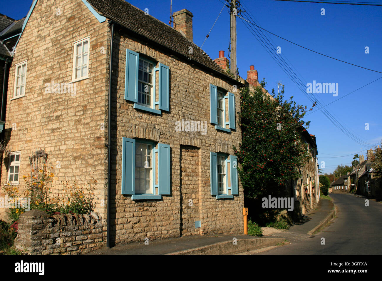The lovely village of Morcott, Rutland Stock Photo - Alamy