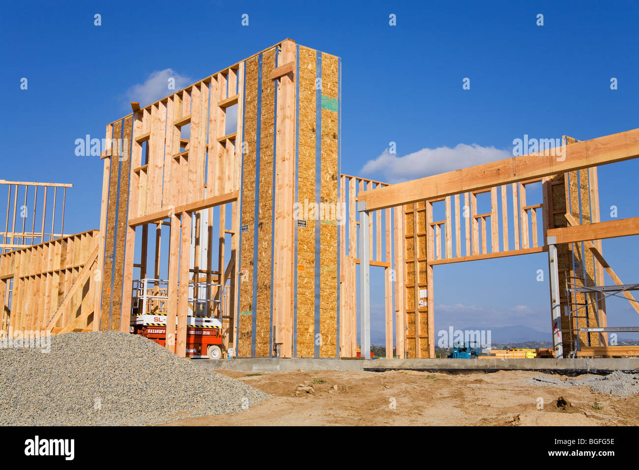 Winery Construction, Temecula Valley, Southern California, USA Stock ...