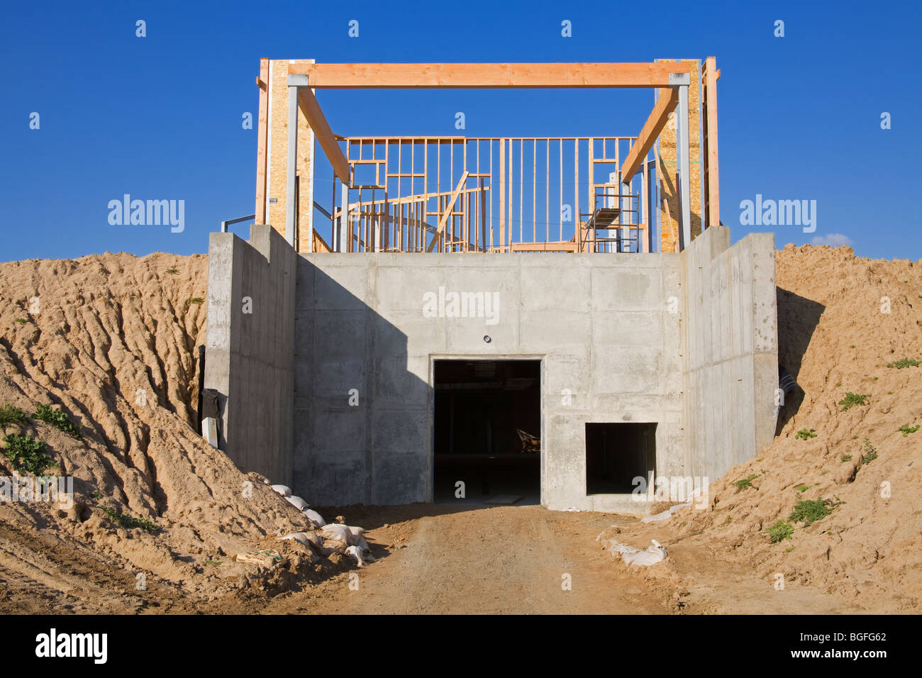 Winery Construction, Temecula Valley, Southern California, USA Stock ...