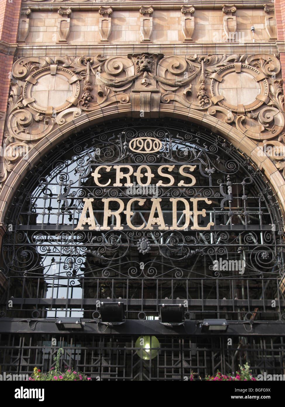 The Cross Arcade Leeds UK Victorian Quarter site of the first Marks and ...