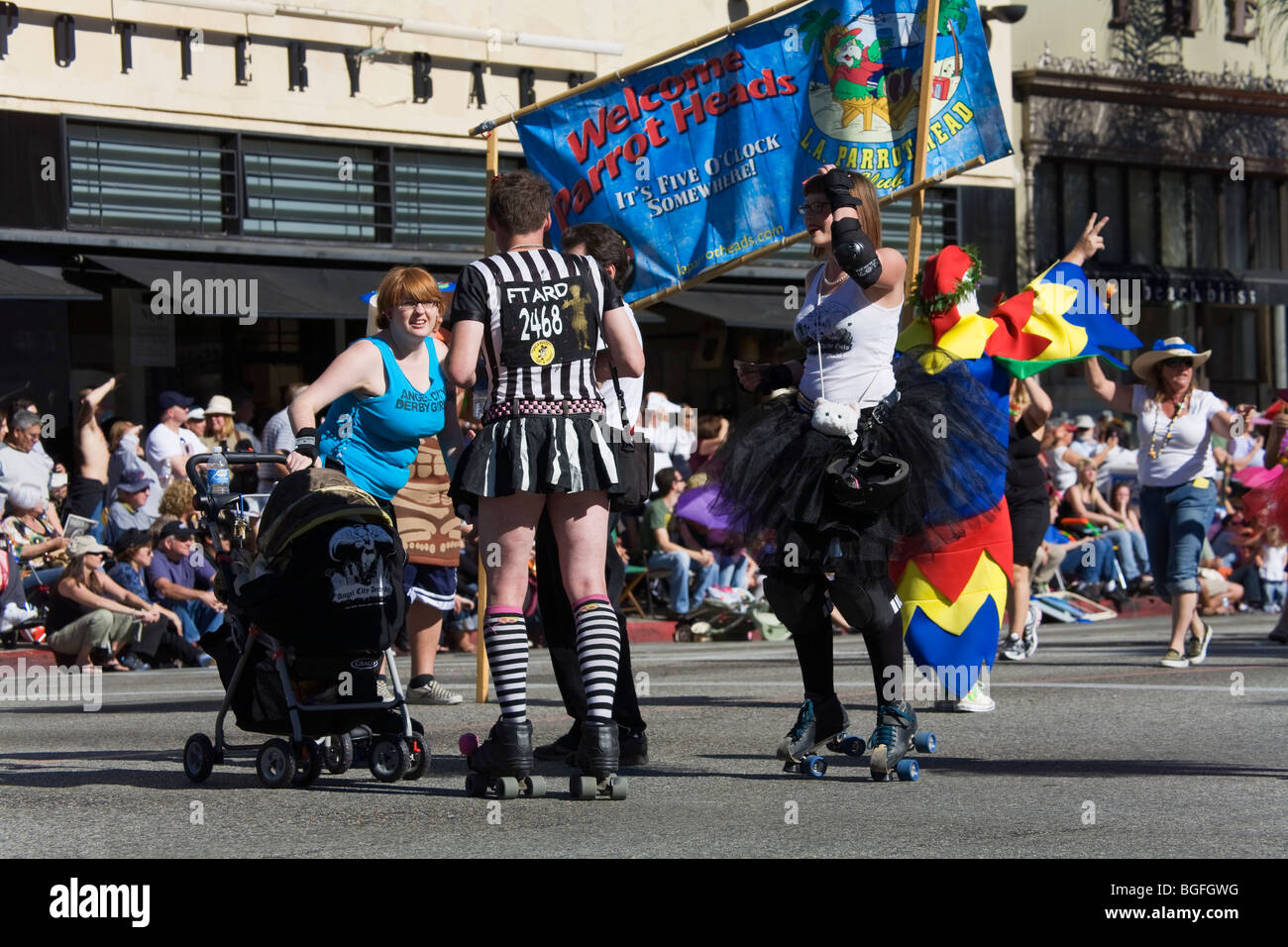 Doo Dah Parade, Pasadena, Los Angeles, California, USA Stock Photo - Alamy