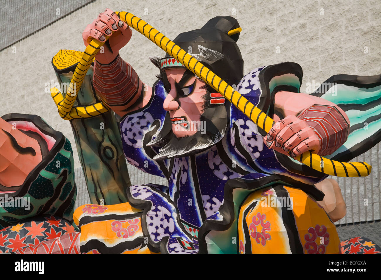 Parade Float, Nisei Week Japanese Festival, Little Tokyo, Los Angeles ...