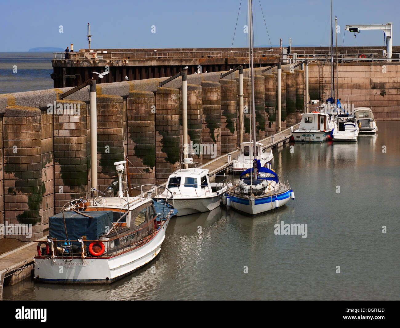 Watchet Somerset Harbour High Resolution Stock Photography and Images ...