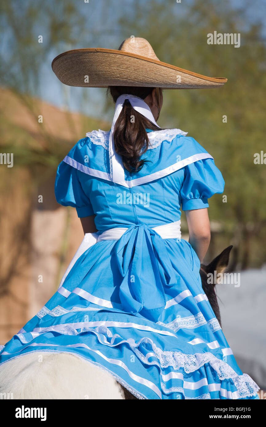 Mexican rodeo girl hi-res stock photography and images - Alamy