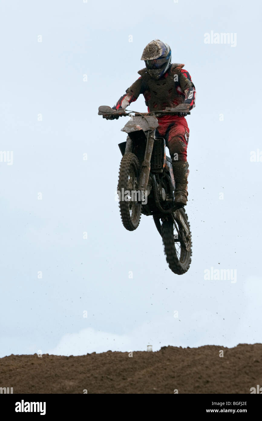Dirtbike jump hi-res stock photography and images - Alamy