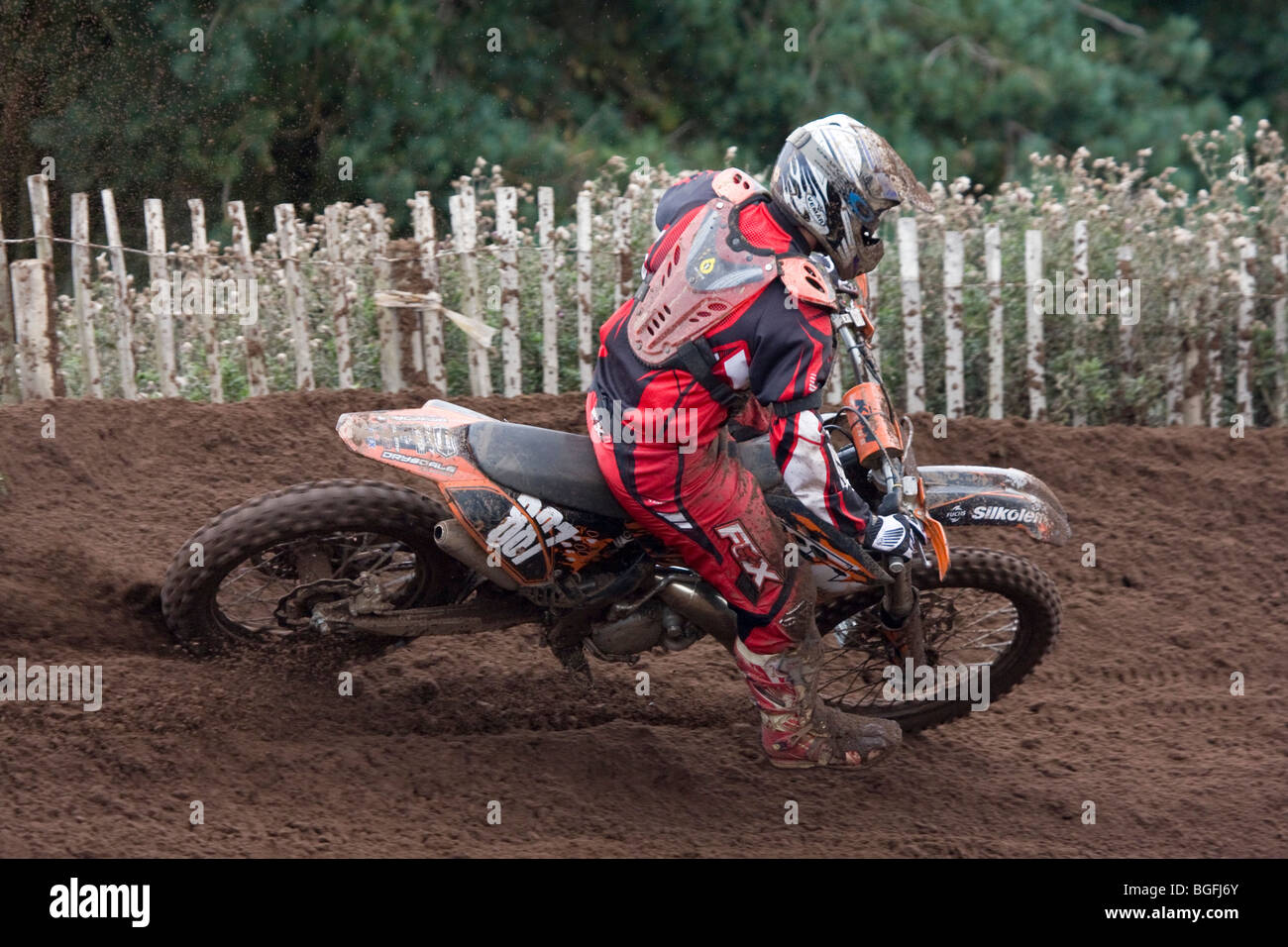Scottish Adult Motocross Championship 2009 race at Comerton Farm ...