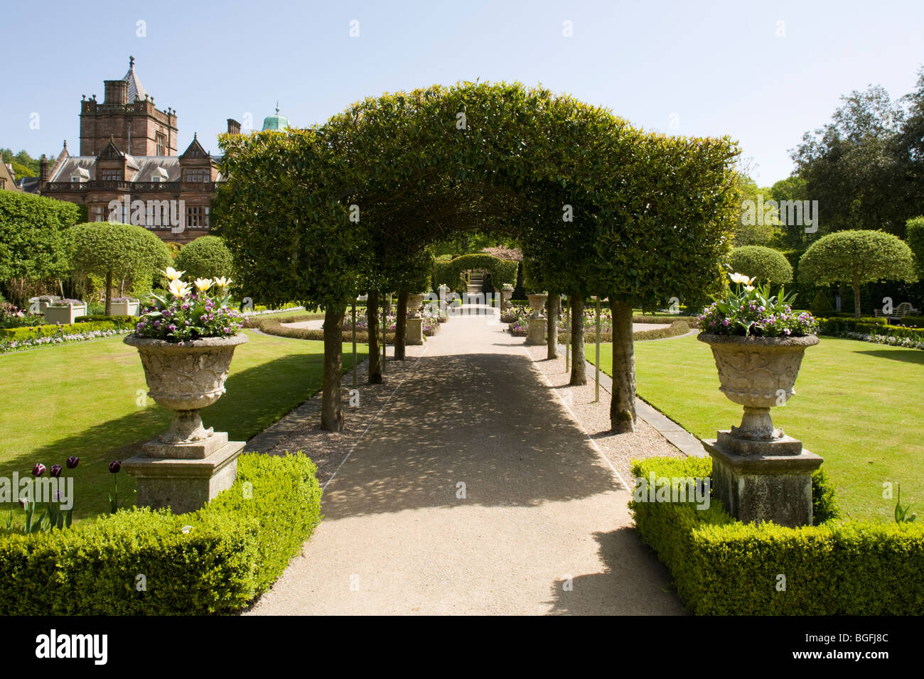 Holker Hall, Lake District. Cumbria Stock Photo - Alamy