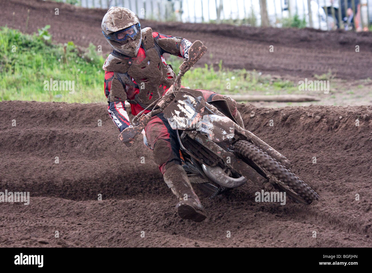 Scottish Adult Motocross Championship 2009 race at Comerton Farm ...