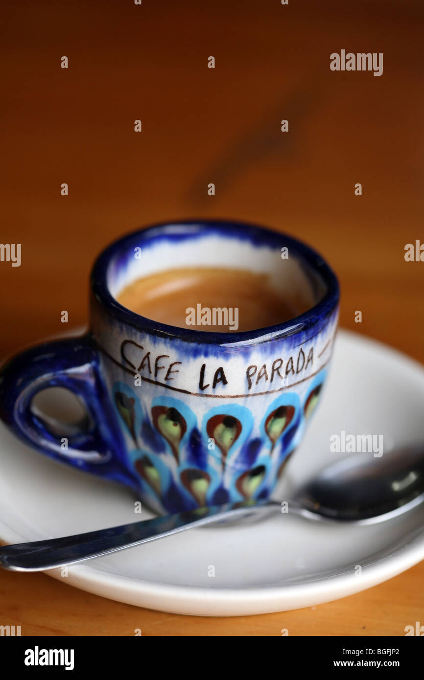 Cup of expresso coffee Stock Photo - Alamy