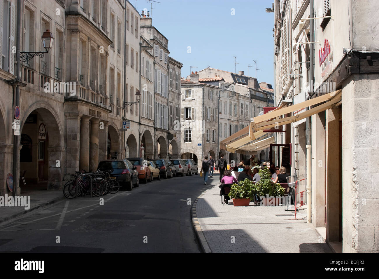 French port town Stock Photo - Alamy