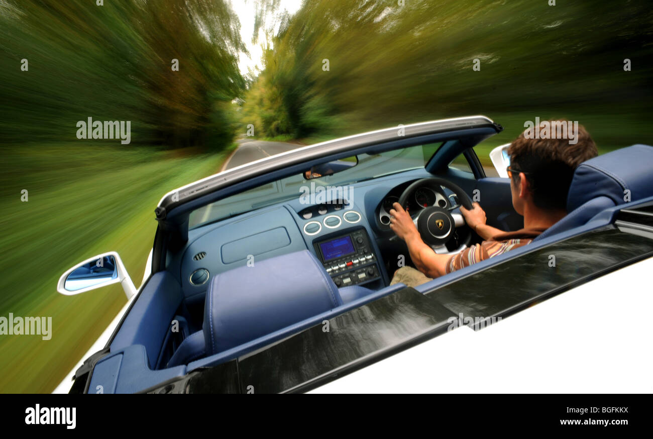 Lamborghini Gallardo Spider Stock Photo - Alamy
