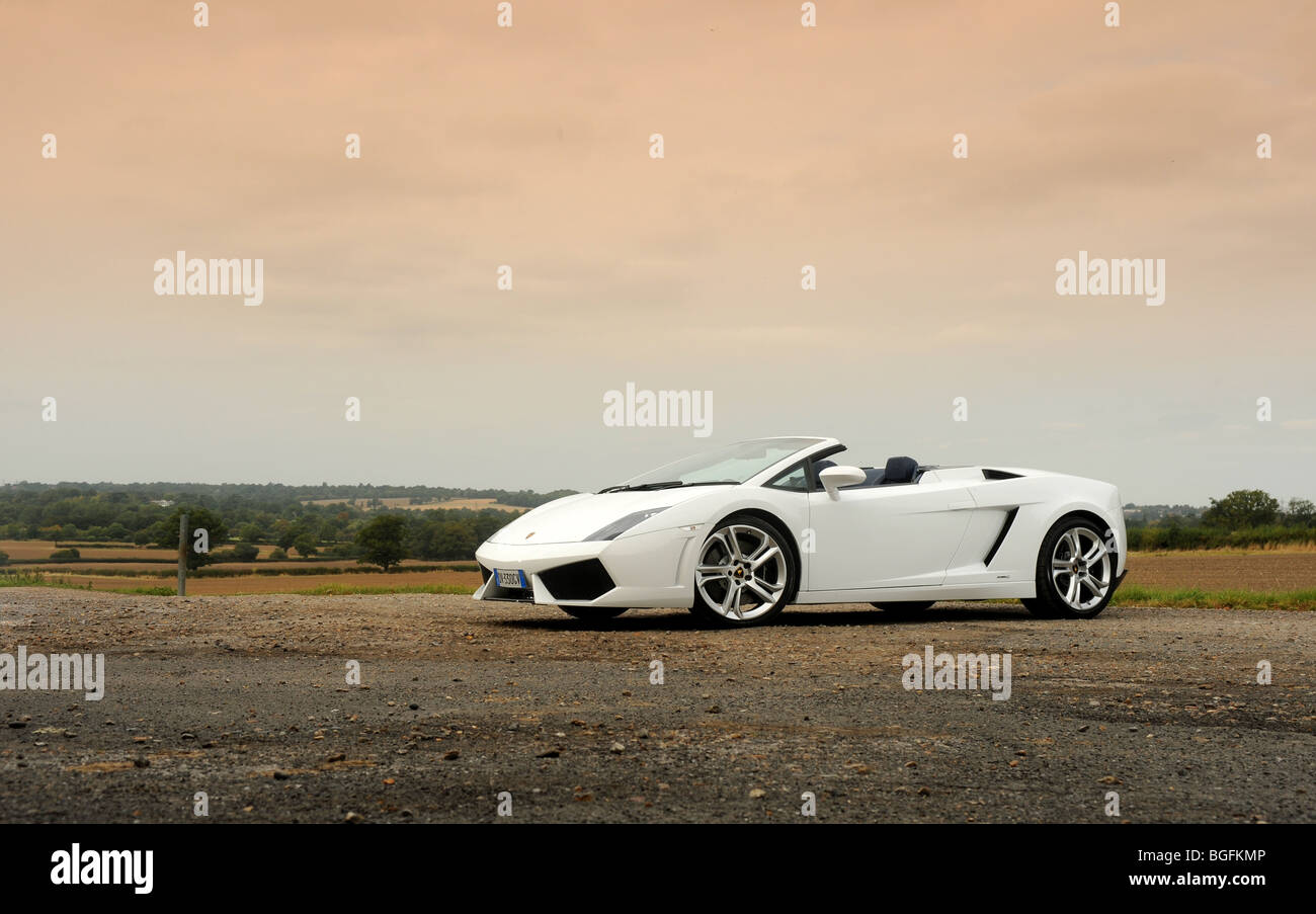 Lamborghini Gallardo Spider Stock Photo - Alamy