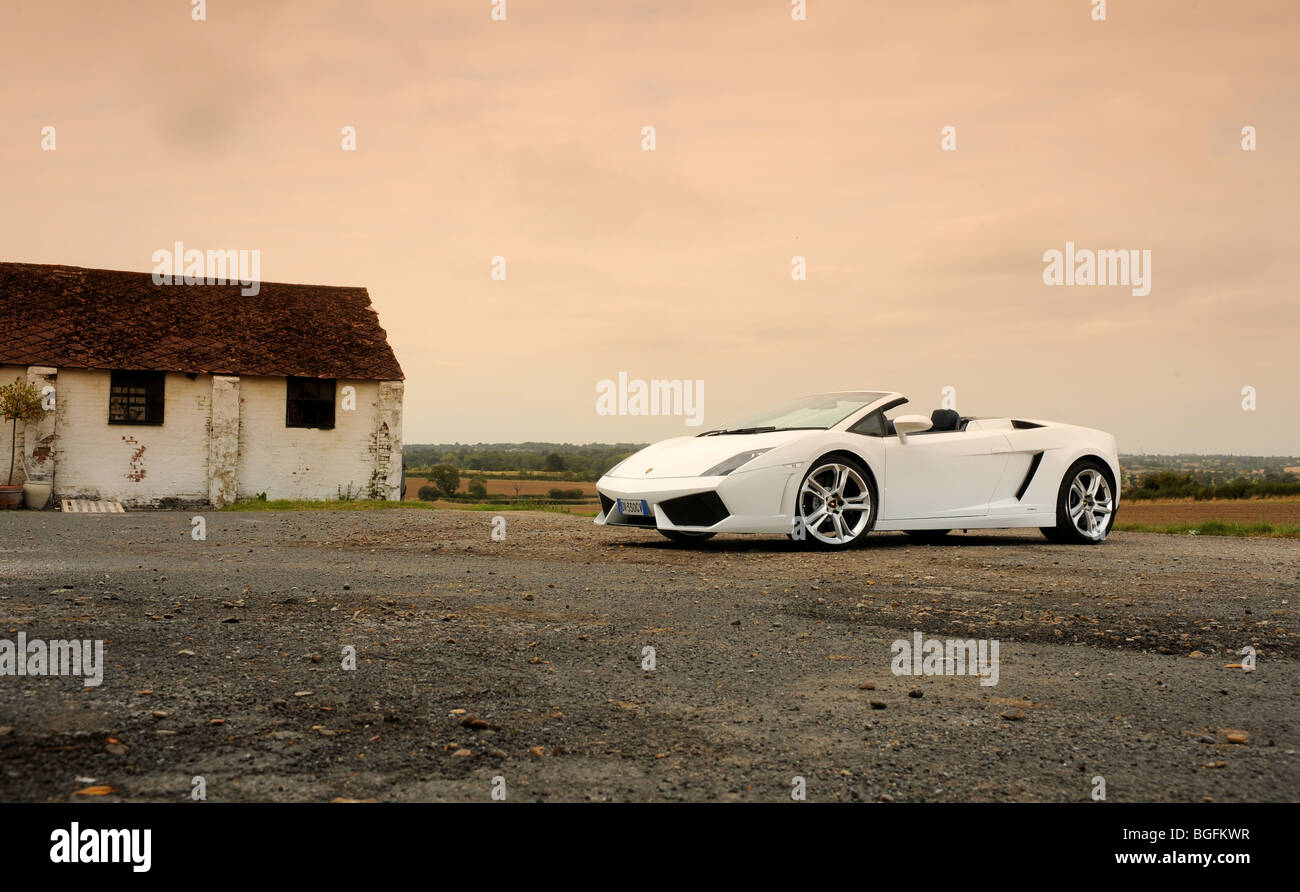 Lamborghini Gallardo Spider Stock Photo - Alamy