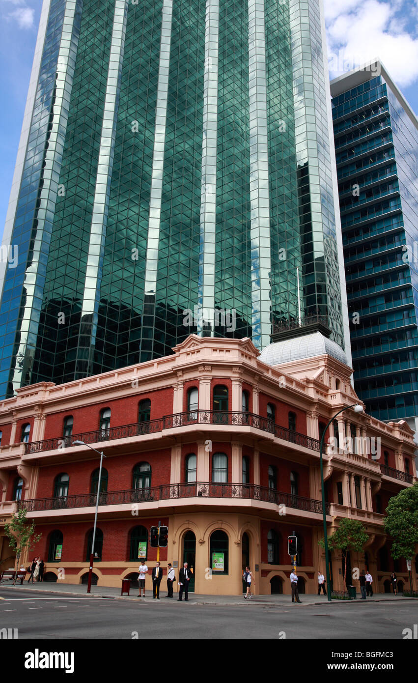 Perth City Skyline WA Western Australia Stock Photo - Alamy