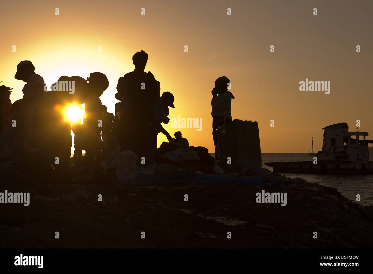 Haitian sunset hi-res stock photography and images - Alamy