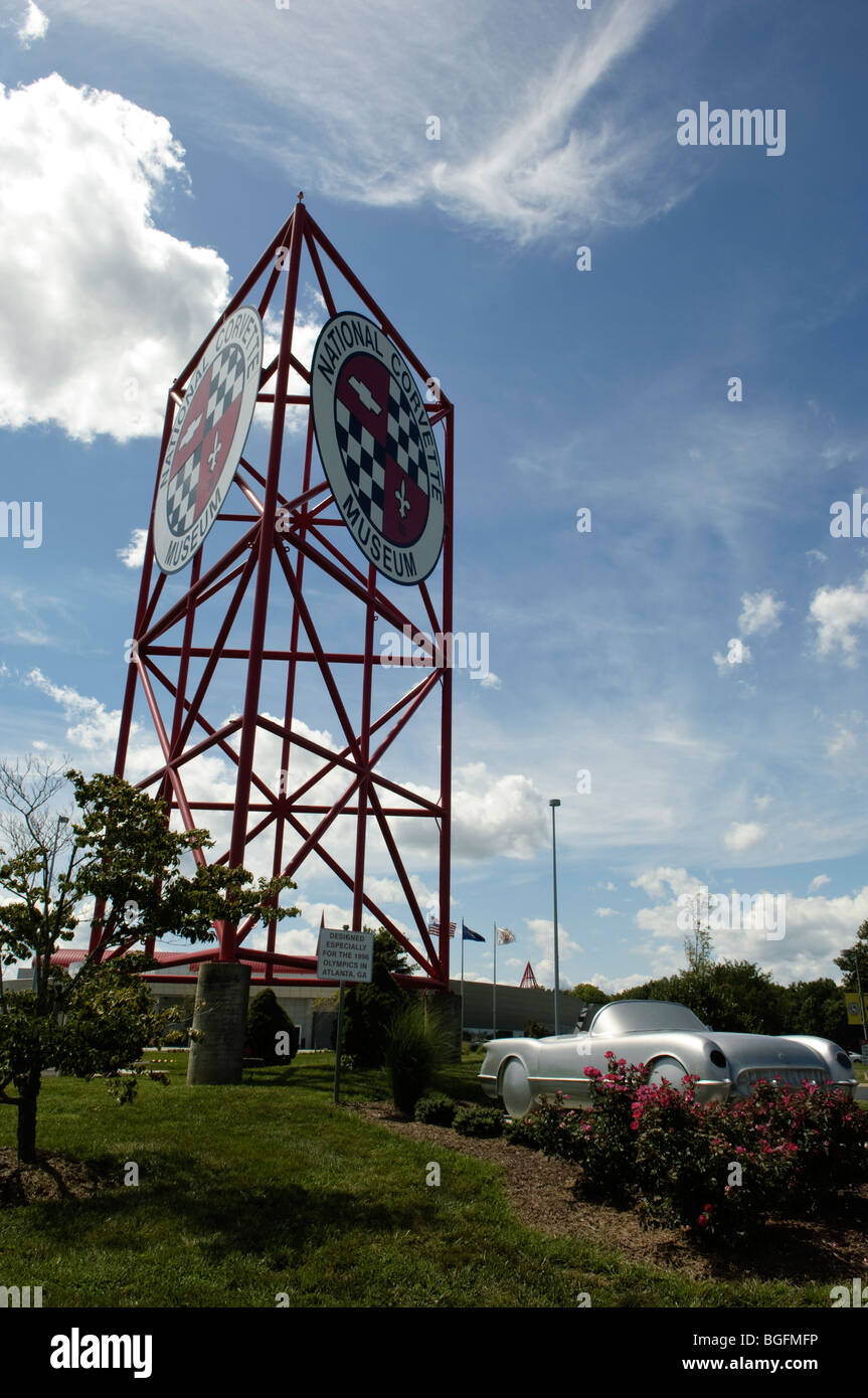 National Corvette Museum in Bowling Green, Kentucky Stock Photo - Alamy