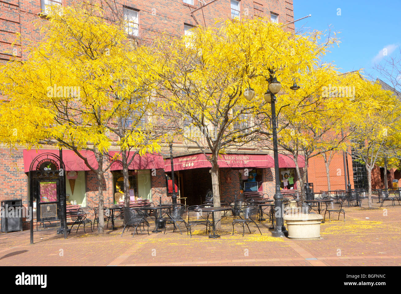 Gaffer District Downtown Corning New York Finger Lakes Region Stock ...