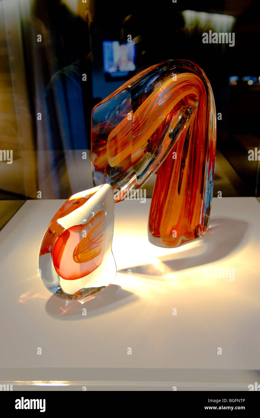 Harvey Littleton Art Piece Museum of Glass Corning New York Finger ...