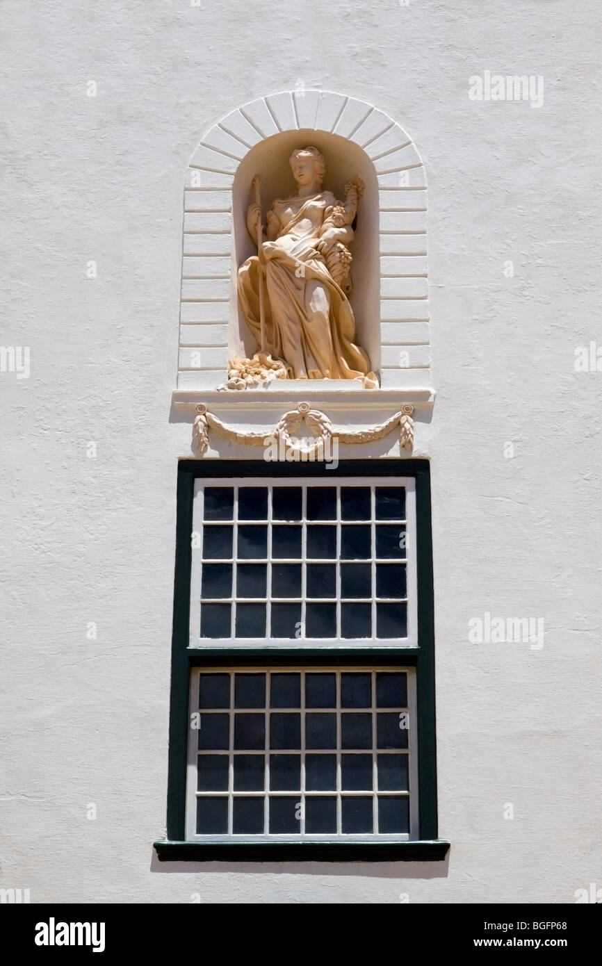 Statue alcove constantia cape town south africa hi-res stock ...