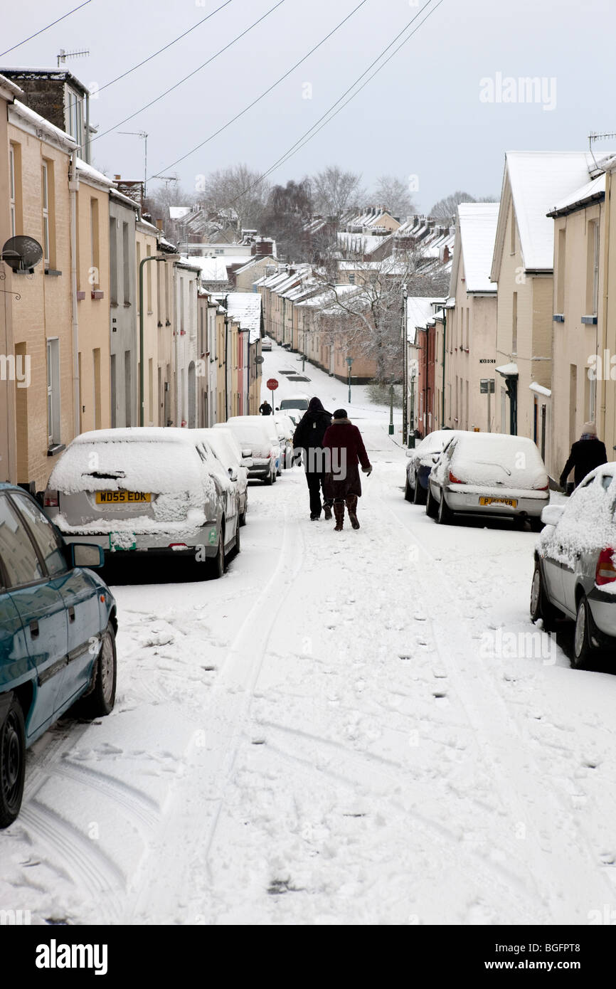 Exeter in snow Stock Photo - Alamy
