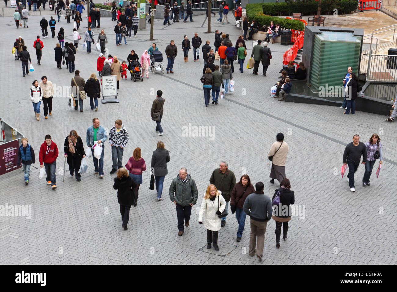 Shoppers bull ring hi-res stock photography and images - Alamy