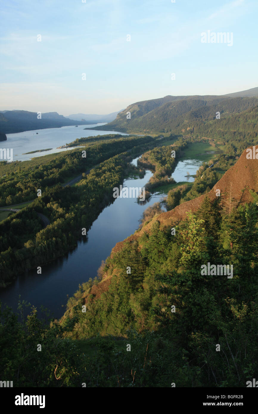 The Columbia River Gorge in Oregon Stock Photo - Alamy