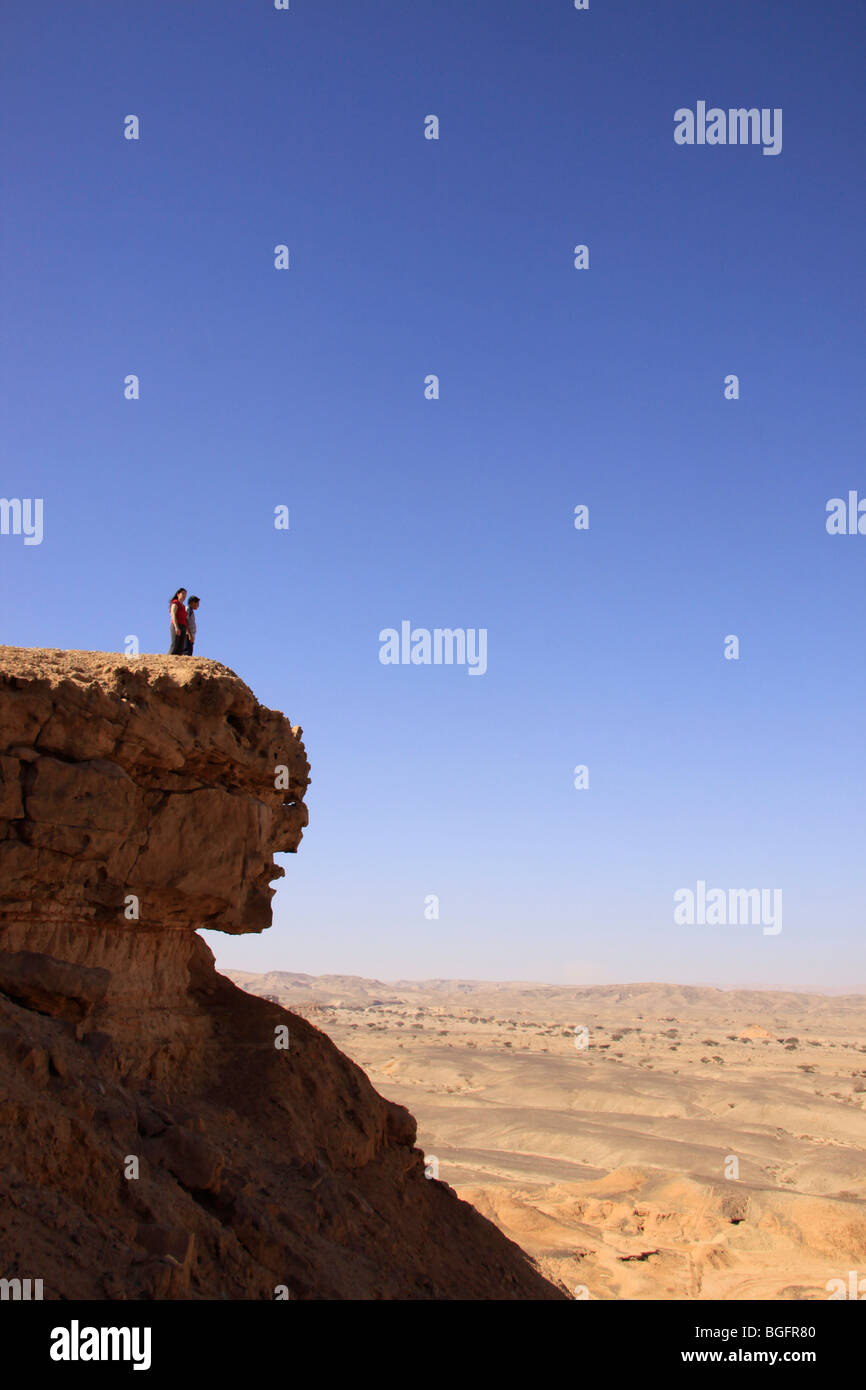 Israel, Arava region, a view from Hatzeva Hill Stock Photo - Alamy