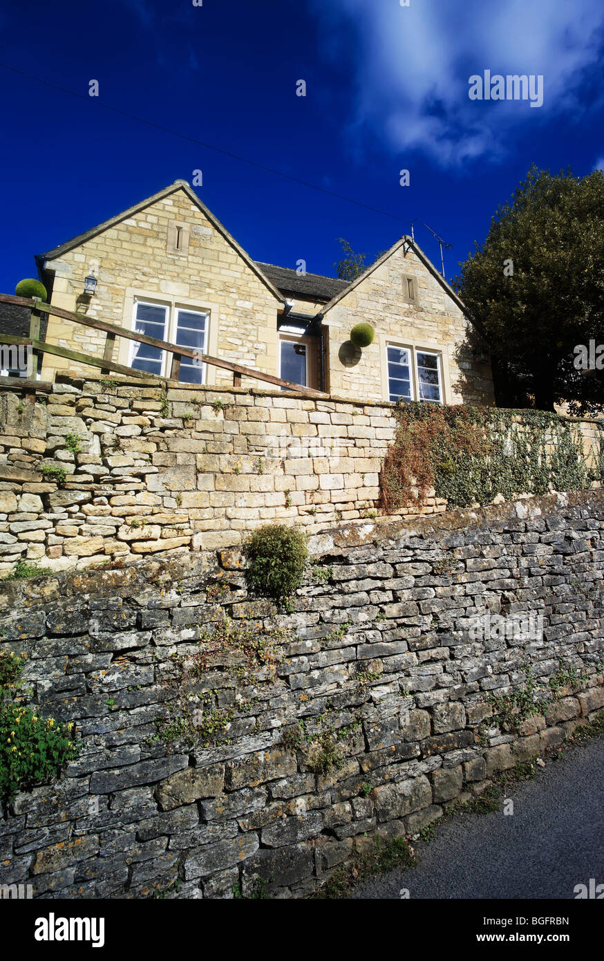 house high street stanton cotswolds gloucestershire uk Stock Photo - Alamy
