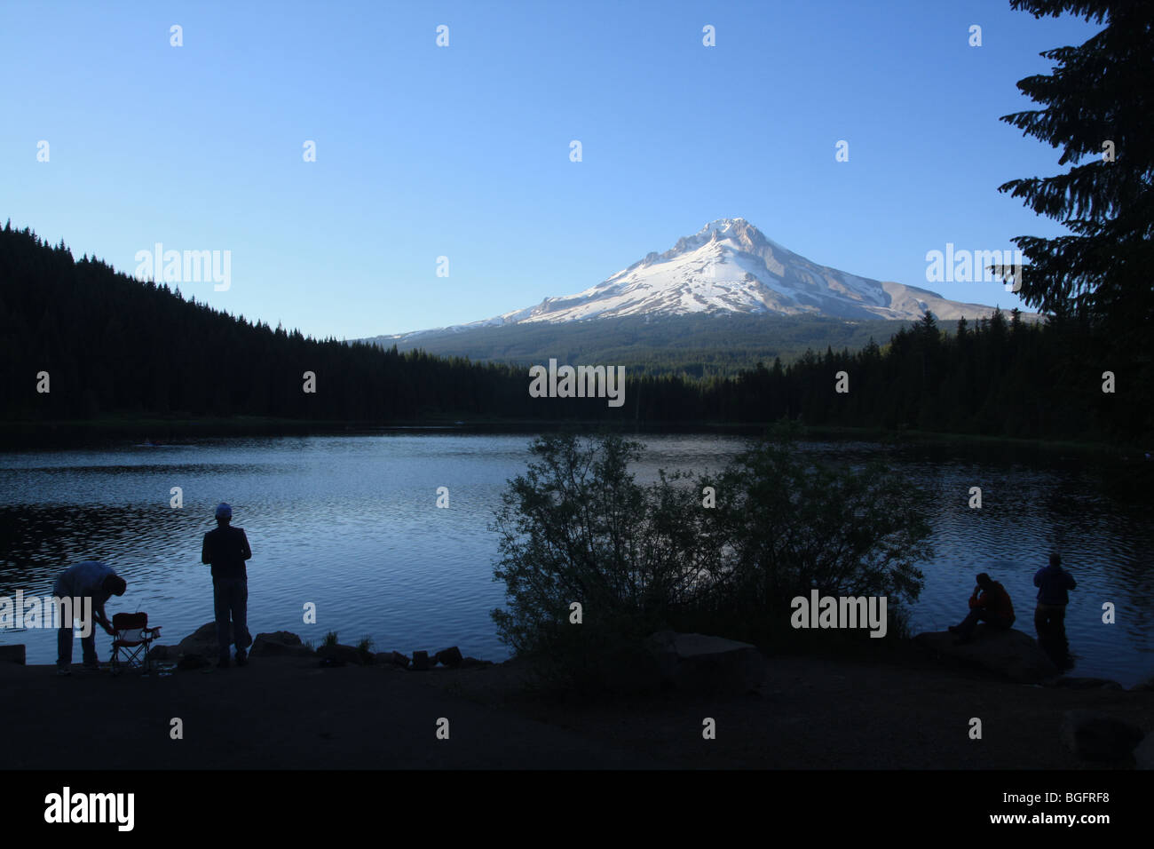 Mt lake fishing hi-res stock photography and images - Alamy