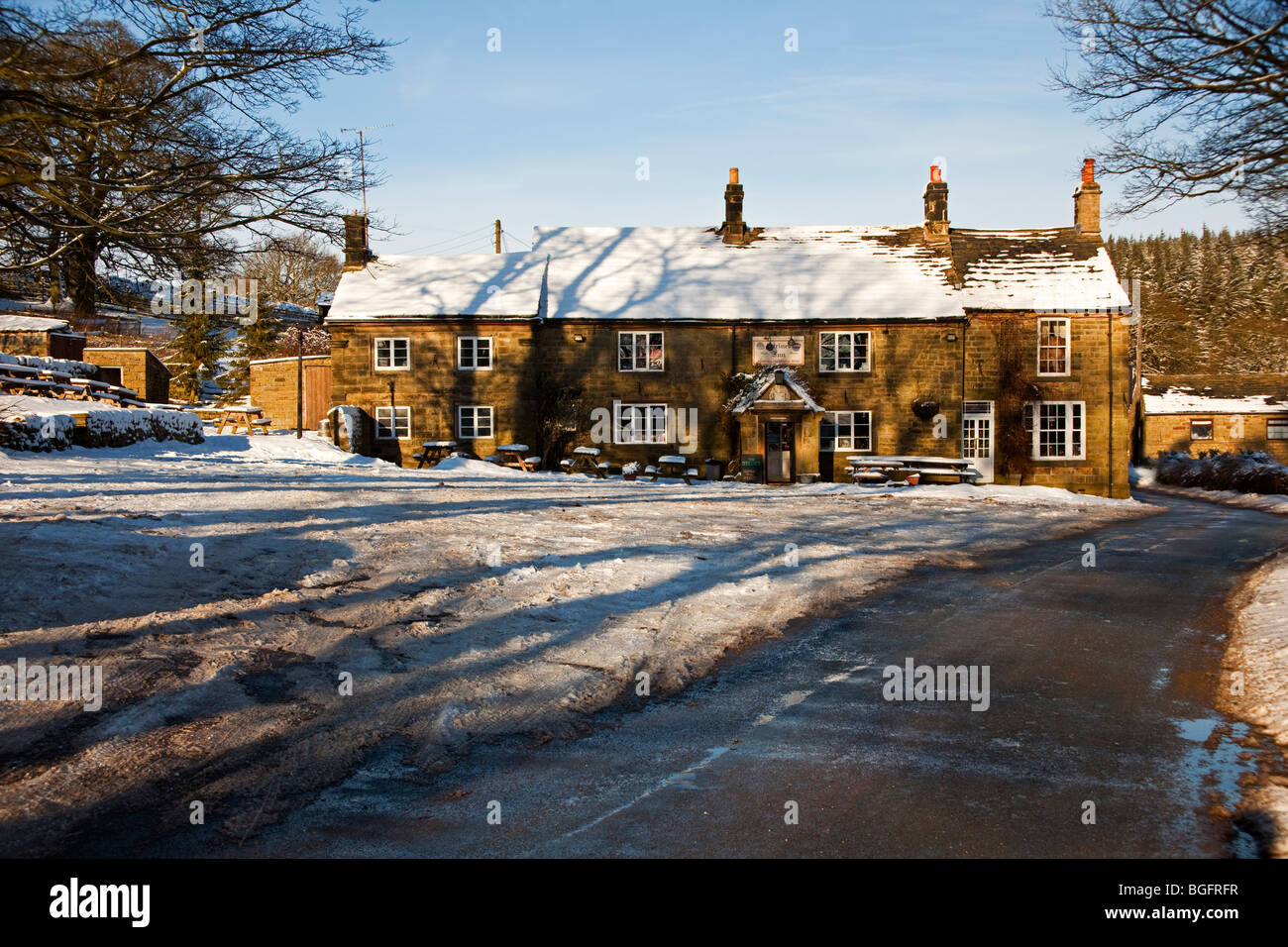 The Strines Inn pub Sheffield south Yorkshire England UK Stock Photo ...